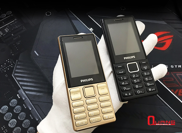 Philips E170 – Điện thoại pin bền siêu mỏng, kết nối Smartphone.